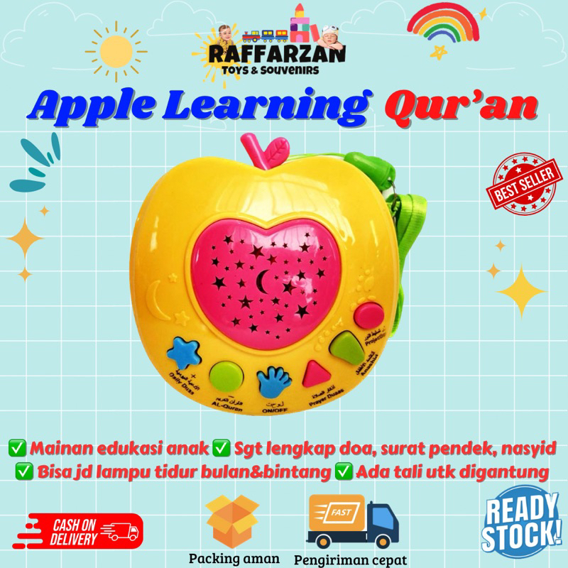 Jual Mainan Anak Edukatif Mainan Suara Doa Ngaji Baca Al-Quran Mainan ...