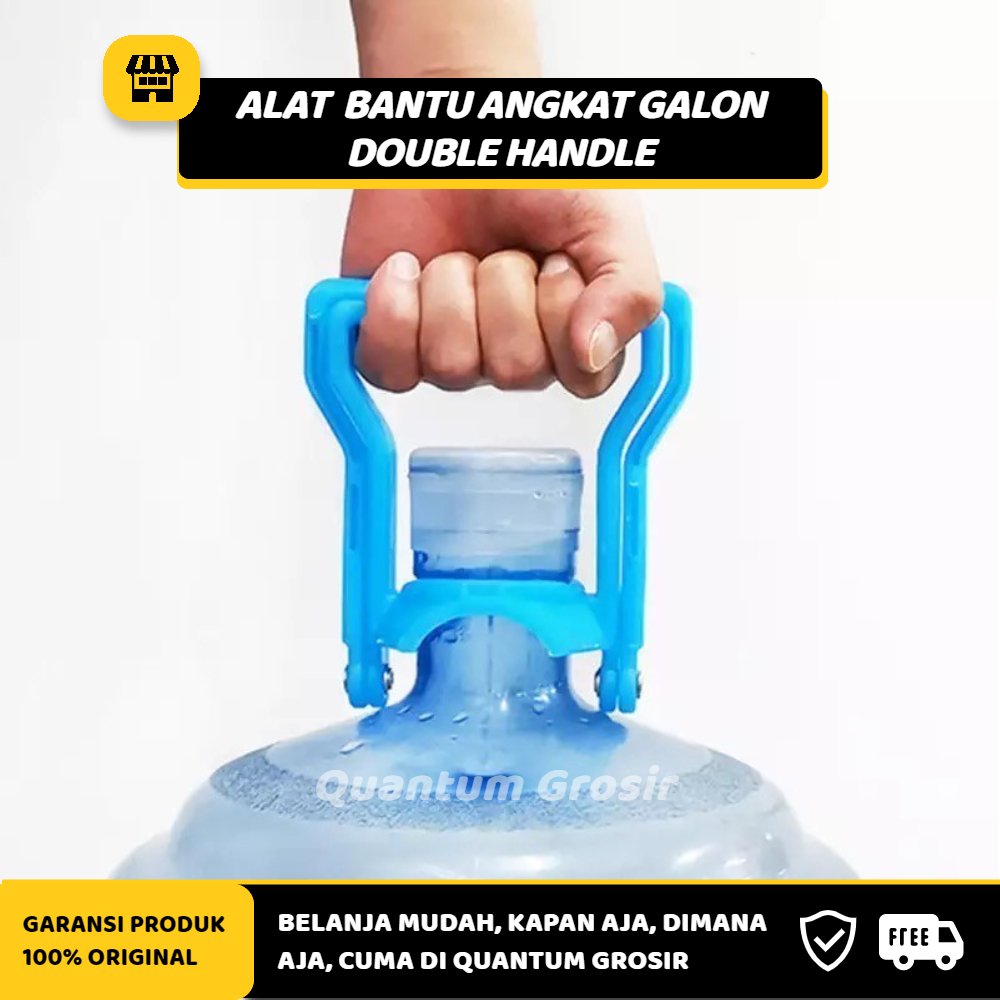 Jual Alat Angkat Galon Besar 2in1 Double Handle Jepitan Air Galon Besar ...