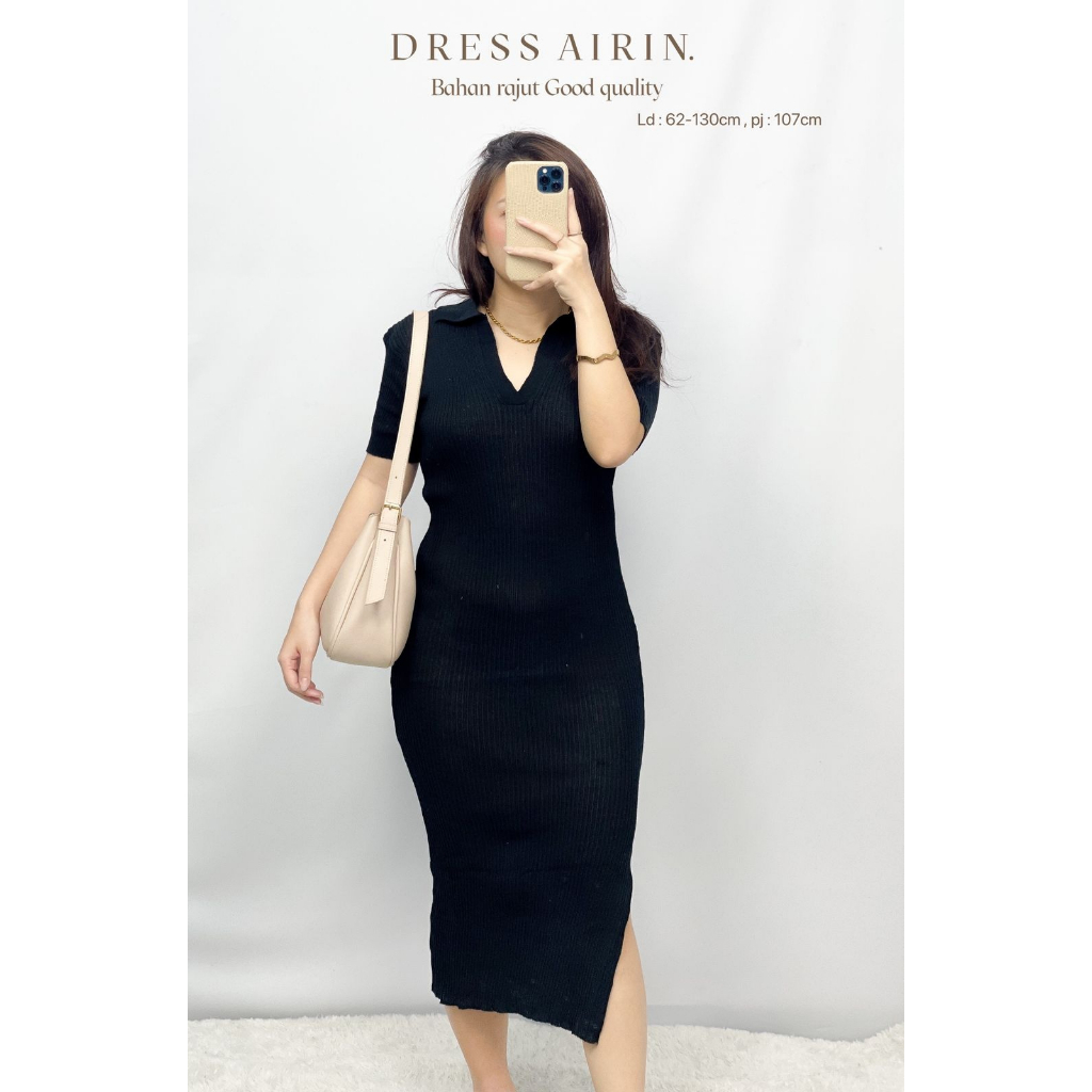Jual Basic id fashion Kniting korean style bodycon lengan pendek Dres ... Jual Basic id fashion Kniting korean style bodycon lengan pendek Dres ...
