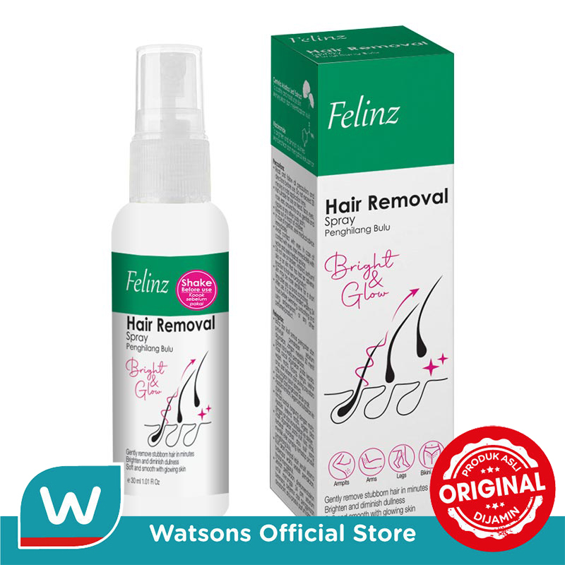 Jual Felinz Step 1 Hair Remove Spray 30Ml | Shopee Indonesia