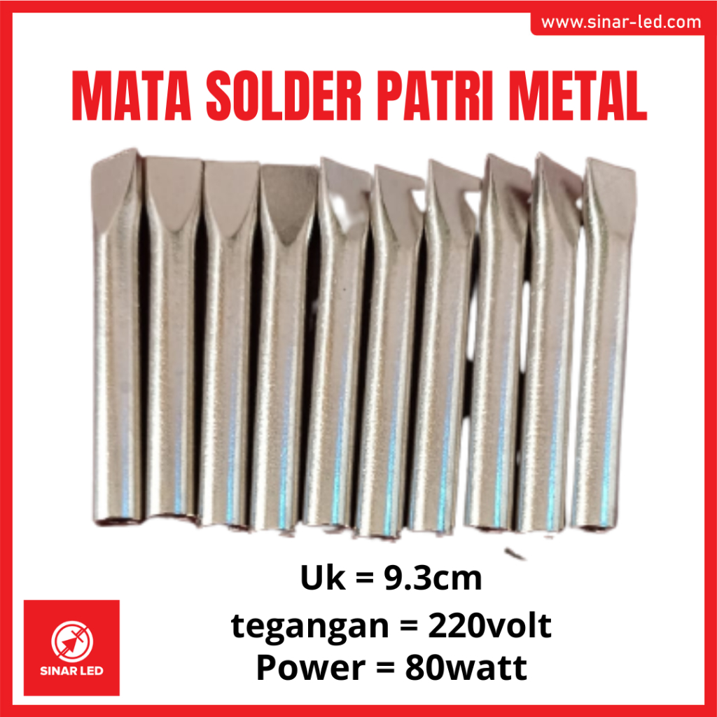 Jual SOLDER PATRI / ALAT PATRI LISTRIK 80 watt | Shopee Indonesia