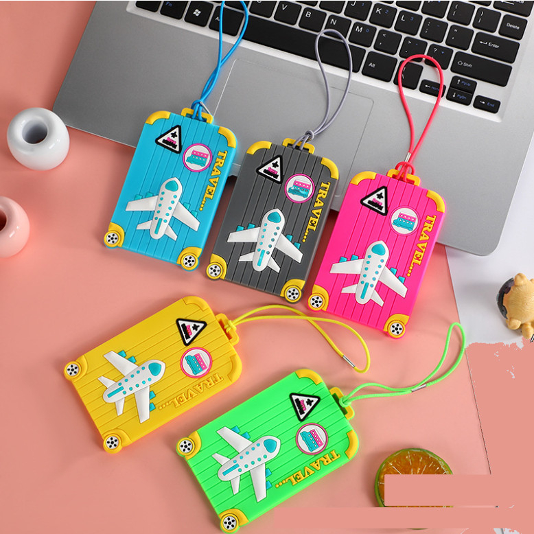 Jual AIRCRAFT Luggage Tag Label Koper Unik Lucu Koper jadi mudah ...