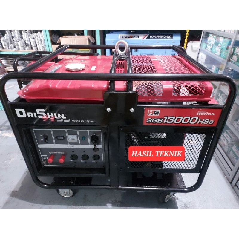 Jual PROMO SISA 1 Mesin Generator Listrik 10000 Watt Genset Honda ...