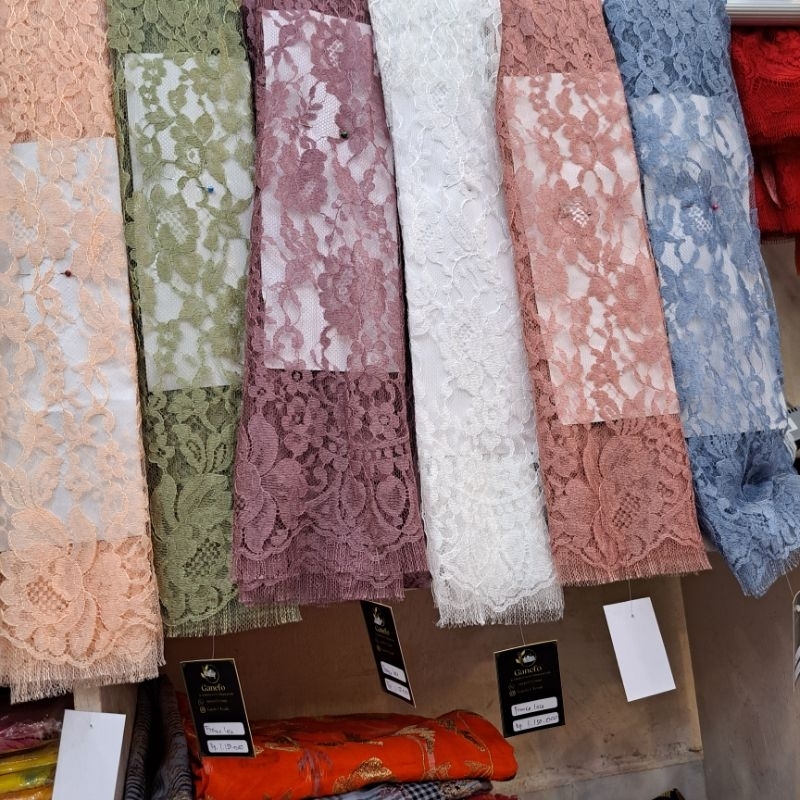 Jual Brokat France Lace original | Shopee Indonesia