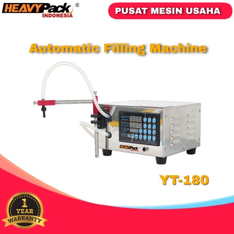 Jual YT-180 HEAVYPACK MESIN FILLING PENGISI CAIRAN LIQUID OTOMATIS | Shopee Indonesia