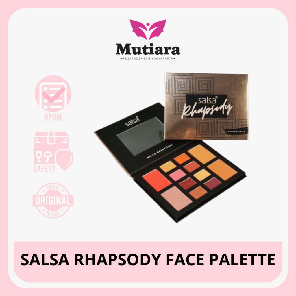 Jual SALSA RHAPSODY FACE PALETTE | Shopee Indonesia
