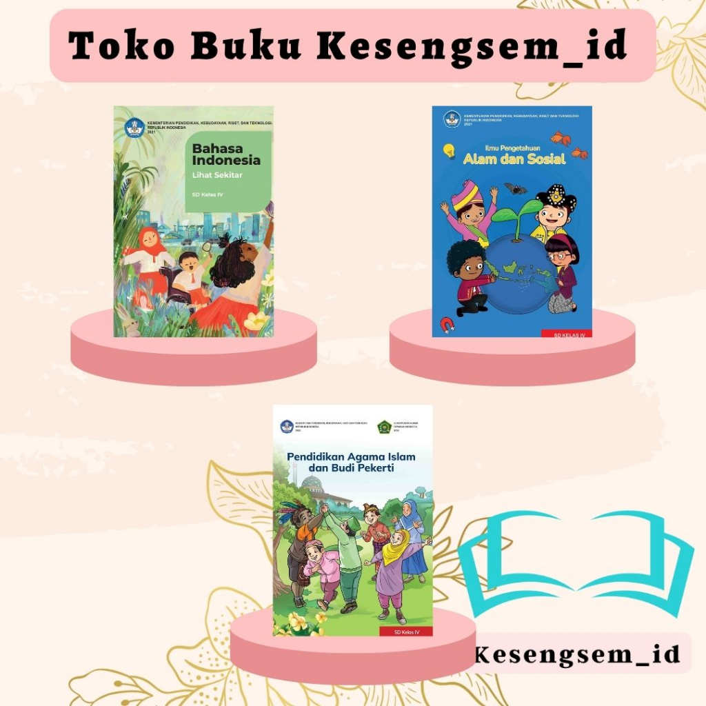 Jual Buku Kelas 4 SD/MI Kurikulum Merdeka - Diknas | Shopee Indonesia