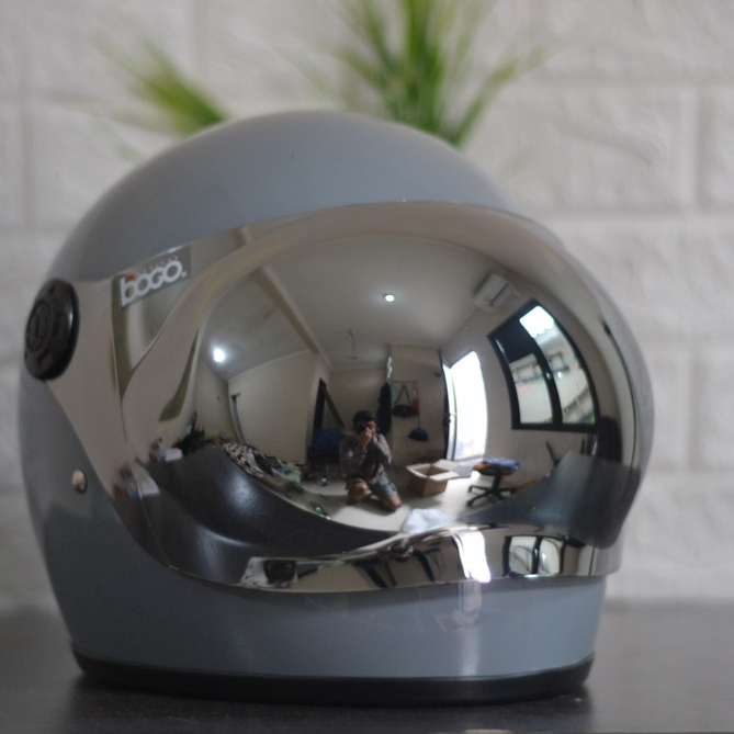 Jual Helm retro gringgo premium caferacer sni mr helm | Shopee Indonesia