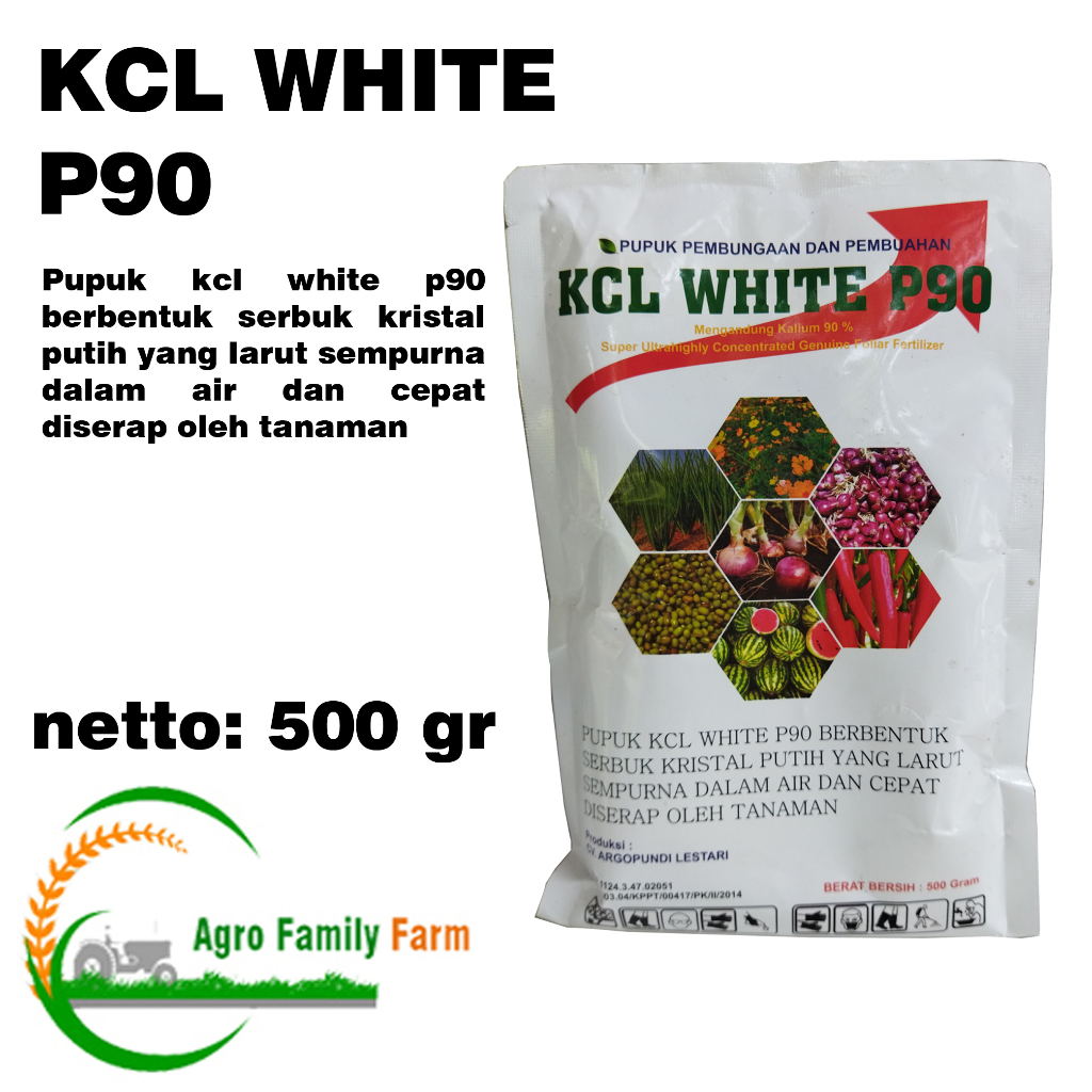 Jual Pupuk Daun KCL White P90 500 gram | Shopee Indonesia