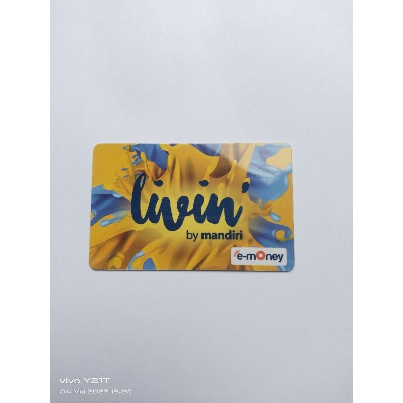 Jual E-Money Card E-Toll Card Livin | Shopee Indonesia