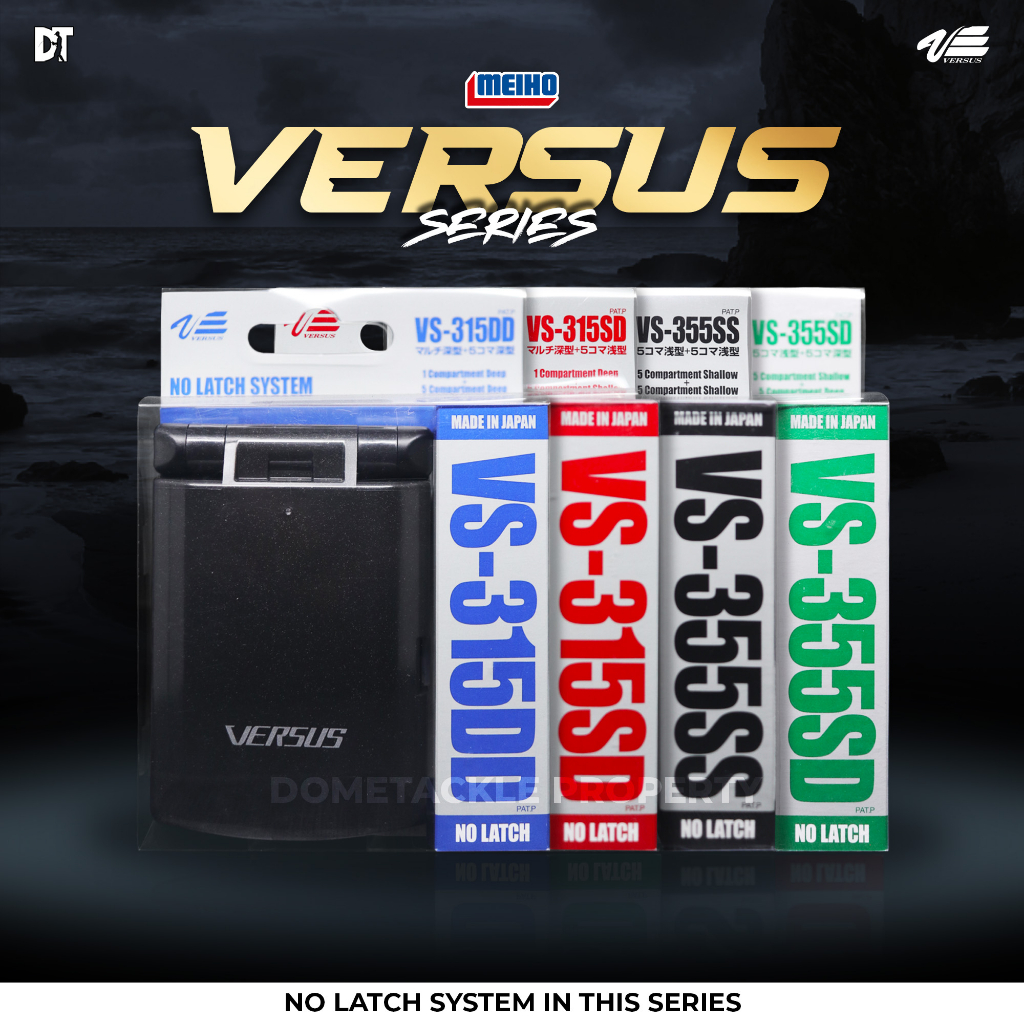 Jual Meiho Versus Box Case Part Pancing Kotak Alat Pancing VS-315 355 ...