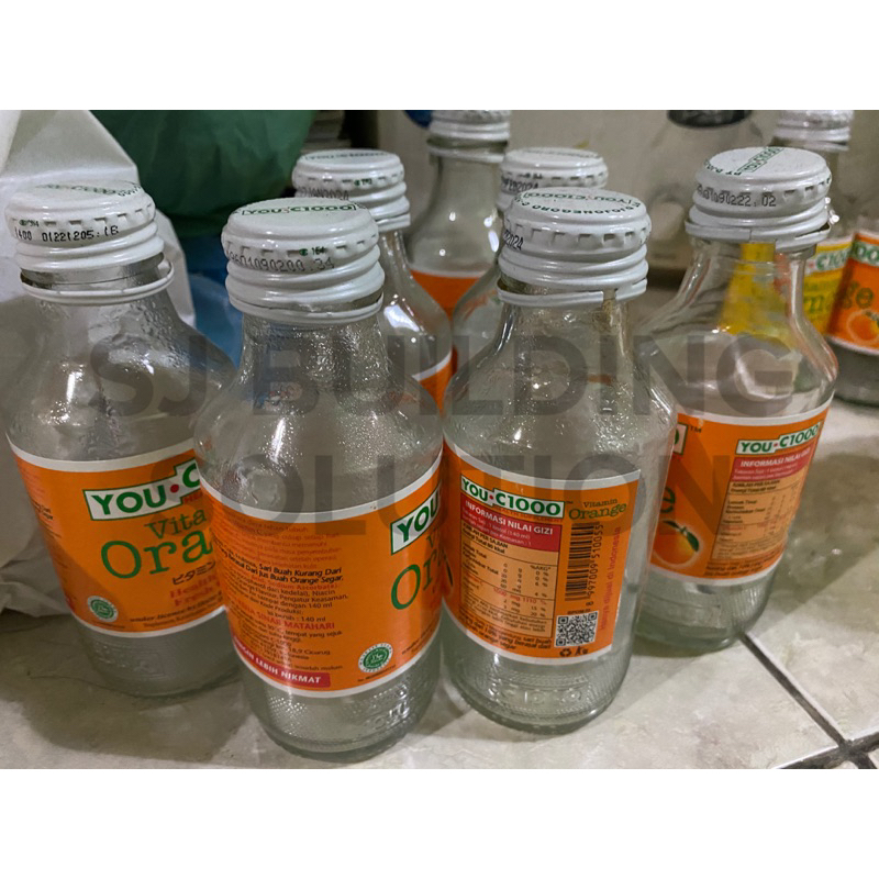 Jual BOTOL EX UC 1000 KACA / BOTOL YOU C1000 YOU C 1000 140ml 140 ML BAGUS CANTIK REALPICT ...