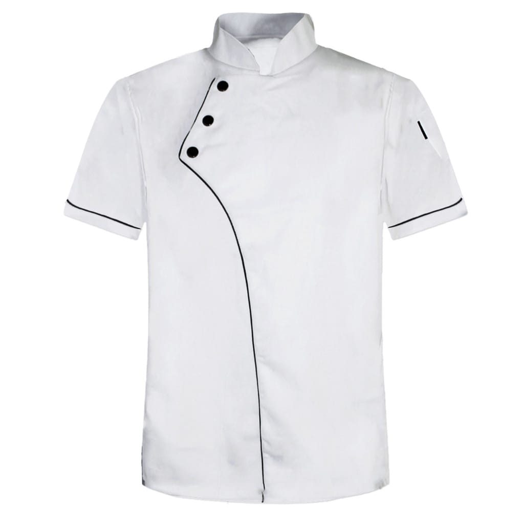 Jual Baju Chef Seragam Chef Kemeja Koki Kemeja Chef Dapur Style Unisex ...
