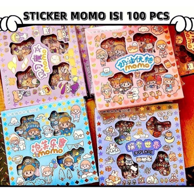 Jual Sticker MOMO / Sticker princess korea Momo / Sticker Korean ...