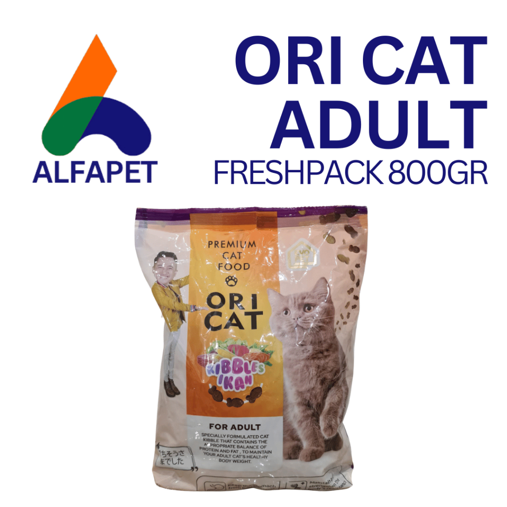 Jual Ori Cat 800gr makanan kucing dewasa oricat | Shopee Indonesia