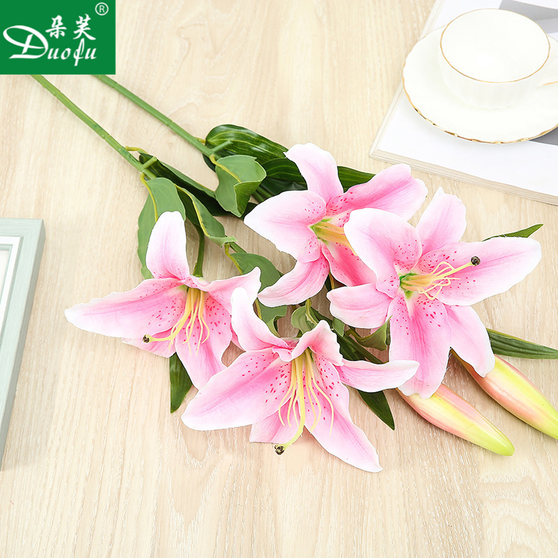 Jual SUPPLYFLORIST - LILY FLOWER BUNGA KUNCUP PREMIUM DECOR | Shopee ...
