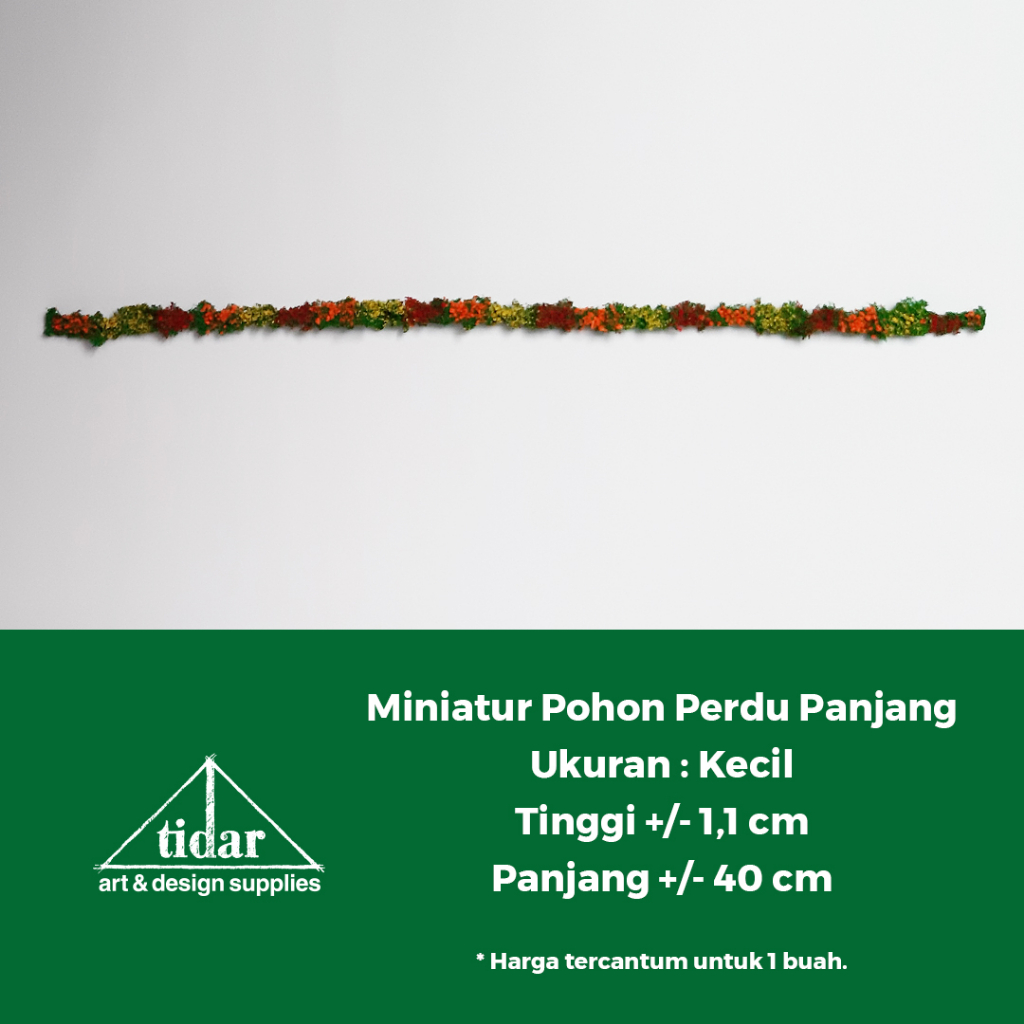 Jual MG - Miniatur Maket Pohon Perdu Panjang Berbunga Kecil - Tanaman ...
