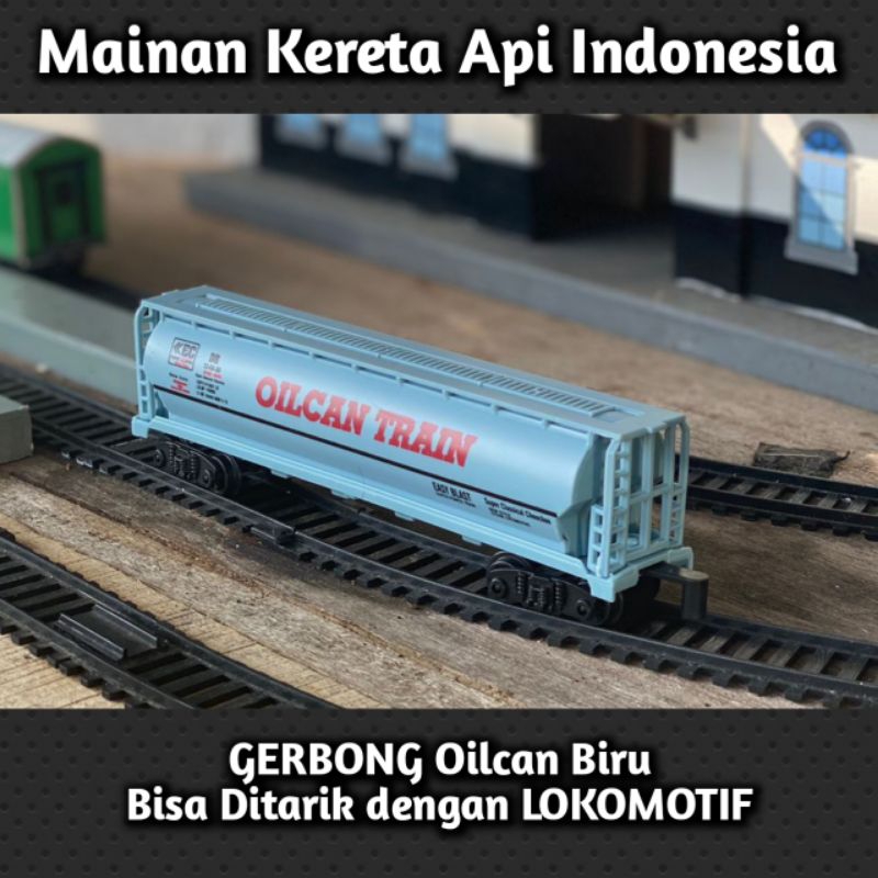 Jual mainan anak kereta api GERBONG CONTAINER handmade - bibam bibam ...