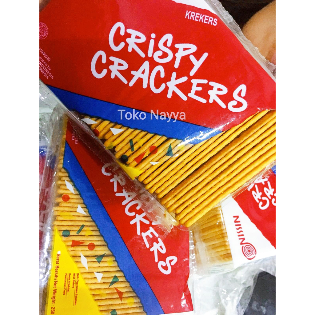 Jual NISSIN Crispy Crackers - Krekers Renyah Gurih | Shopee Indonesia