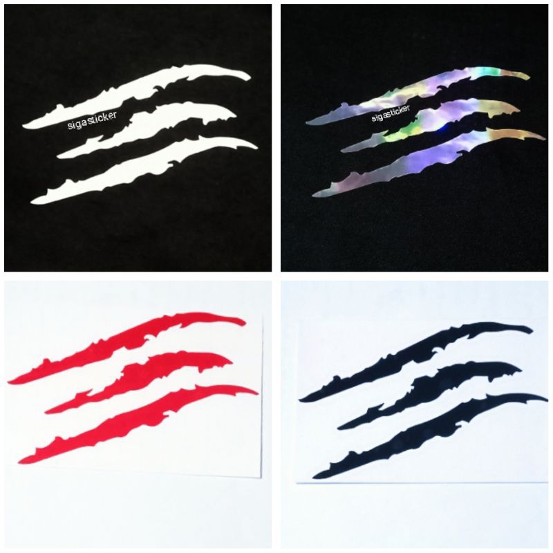 Jual STICKER CAKARAN STICKER CAKAR MONSTER CUTTING | Shopee Indonesia