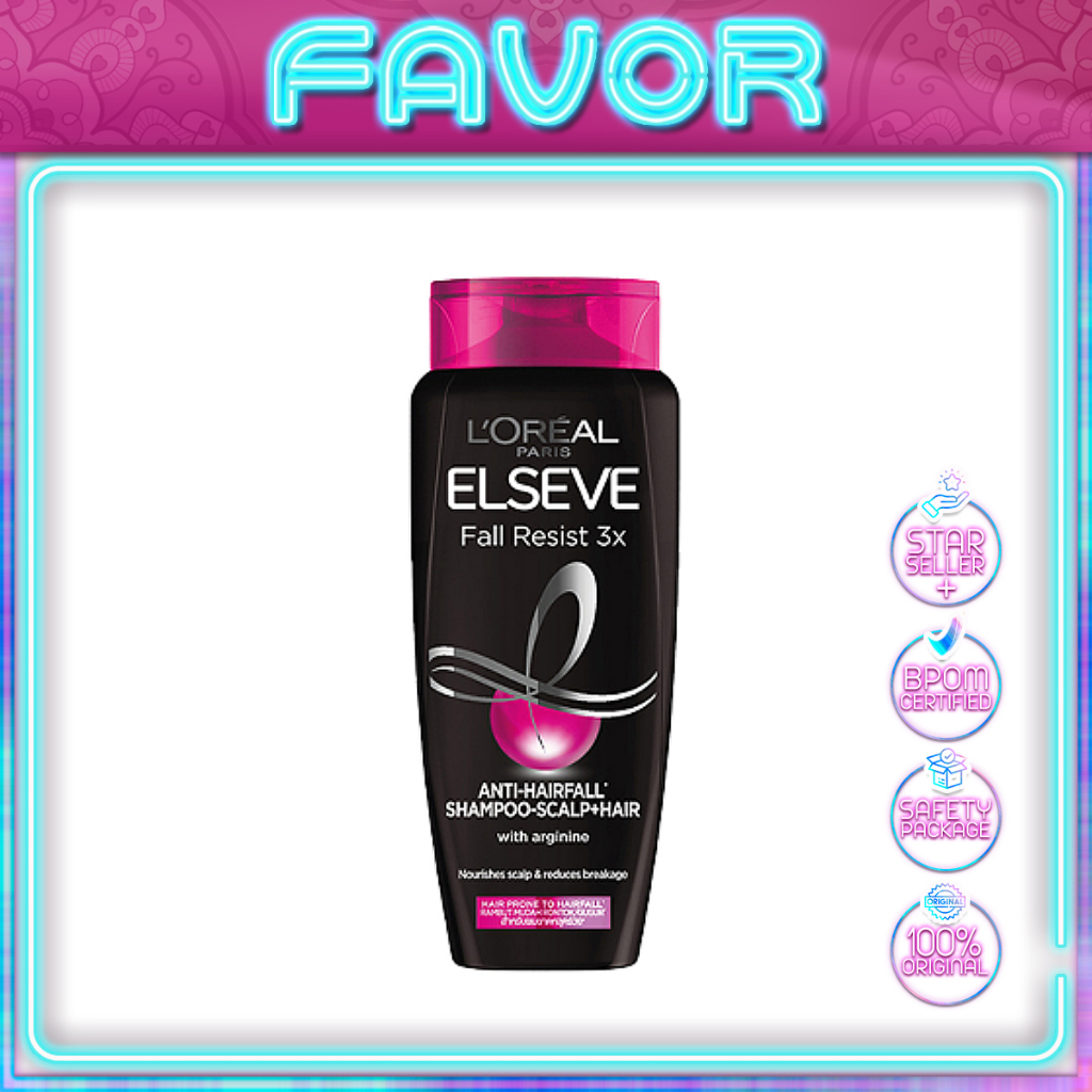 Jual L'Oreal Paris Fall Resist 3x Shampoo155 ML - Hair Care Perawatan ...