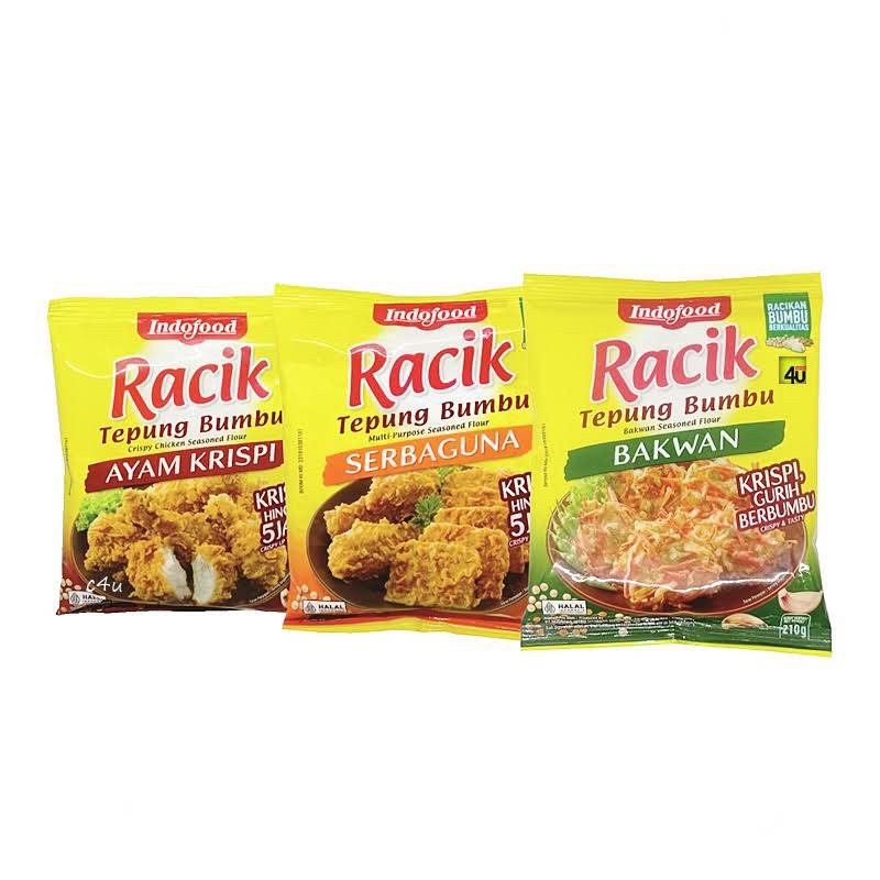 Jual Indofood Racik Tepung Bumbu (210g) (2 Varian) | Shopee Indonesia