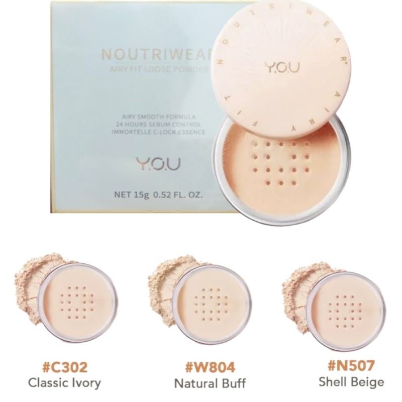 Jual Y.O.U Noutriwear Airy Fit Loose Powder | Shopee Indonesia