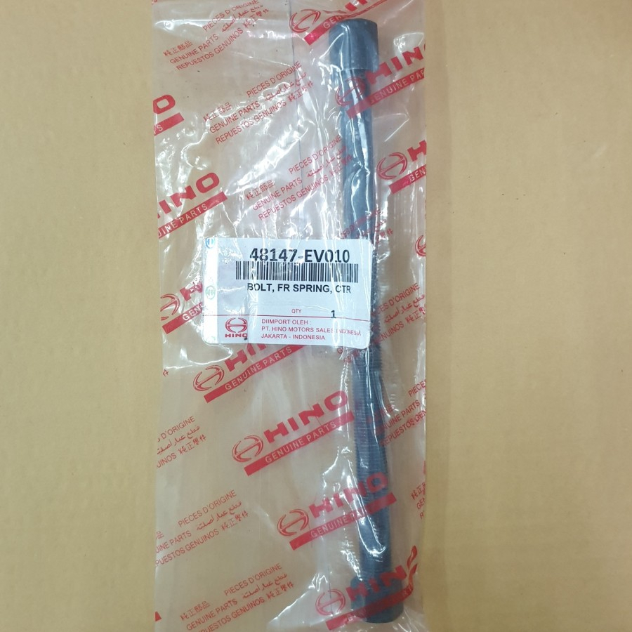 Jual Baut tengah Per Daun Depan Hino 500 Lohan Baut Pengunci Perdaun ...