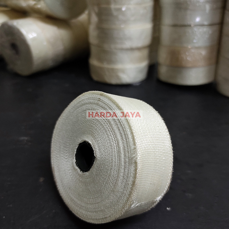 Jual Fiberglass Tape 1" inch (25mm), Lakban Fiber Glass Cloth Isolasi ...