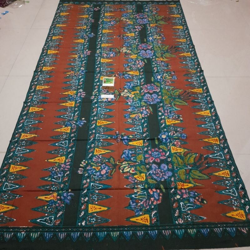 Jual kain panjang batik pekalongan cap kombinasi tulis asli proses ...