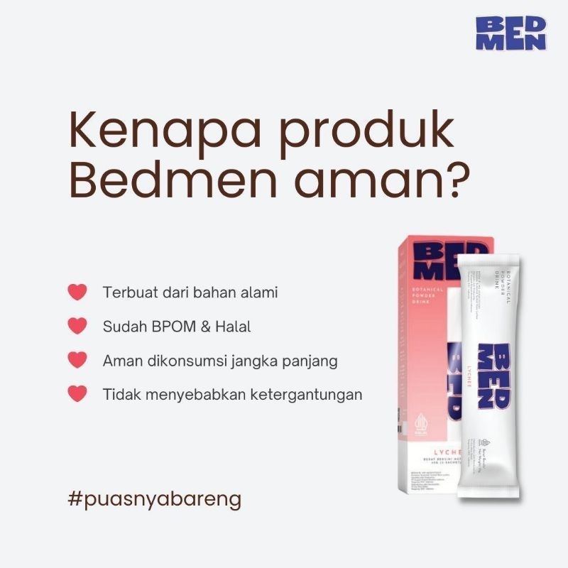 Jual BEDMEN BOTANICAL POWDER DRINK | Shopee Indonesia