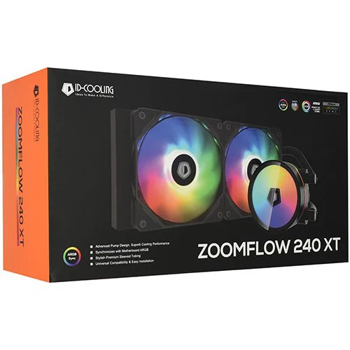 Jual ID COOLING ZOOMFLOW 240 XT ARGB AIO WATER COOLING CPU INTEL AMD LIQUID | Shopee Indonesia