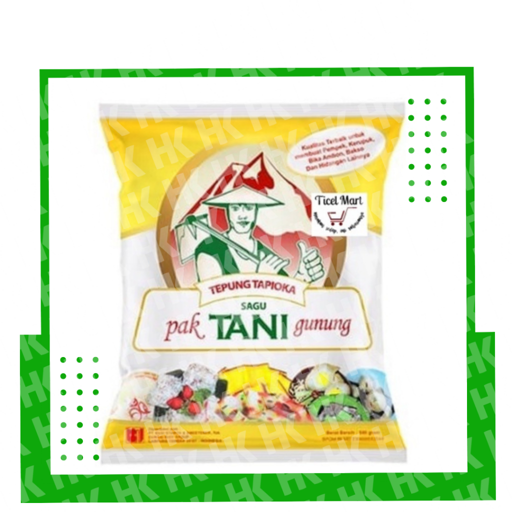 Jual Aci/Tapioka Kemasan Tani Gunung 500 gram | Shopee Indonesia