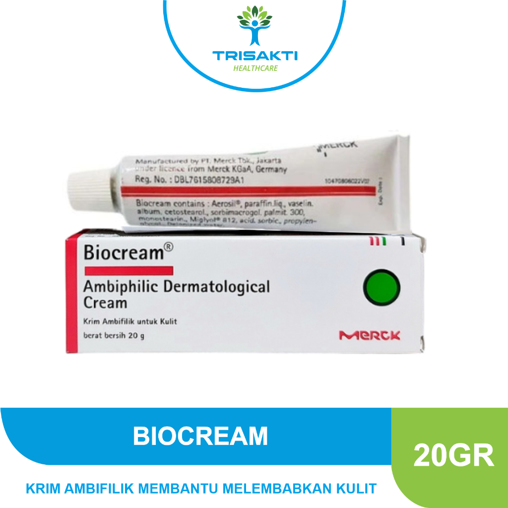 Jual BIOCREAM 20 GRAM - MELEMBABKAN KULIT KERING DAN PELINDUNG KULIT ...