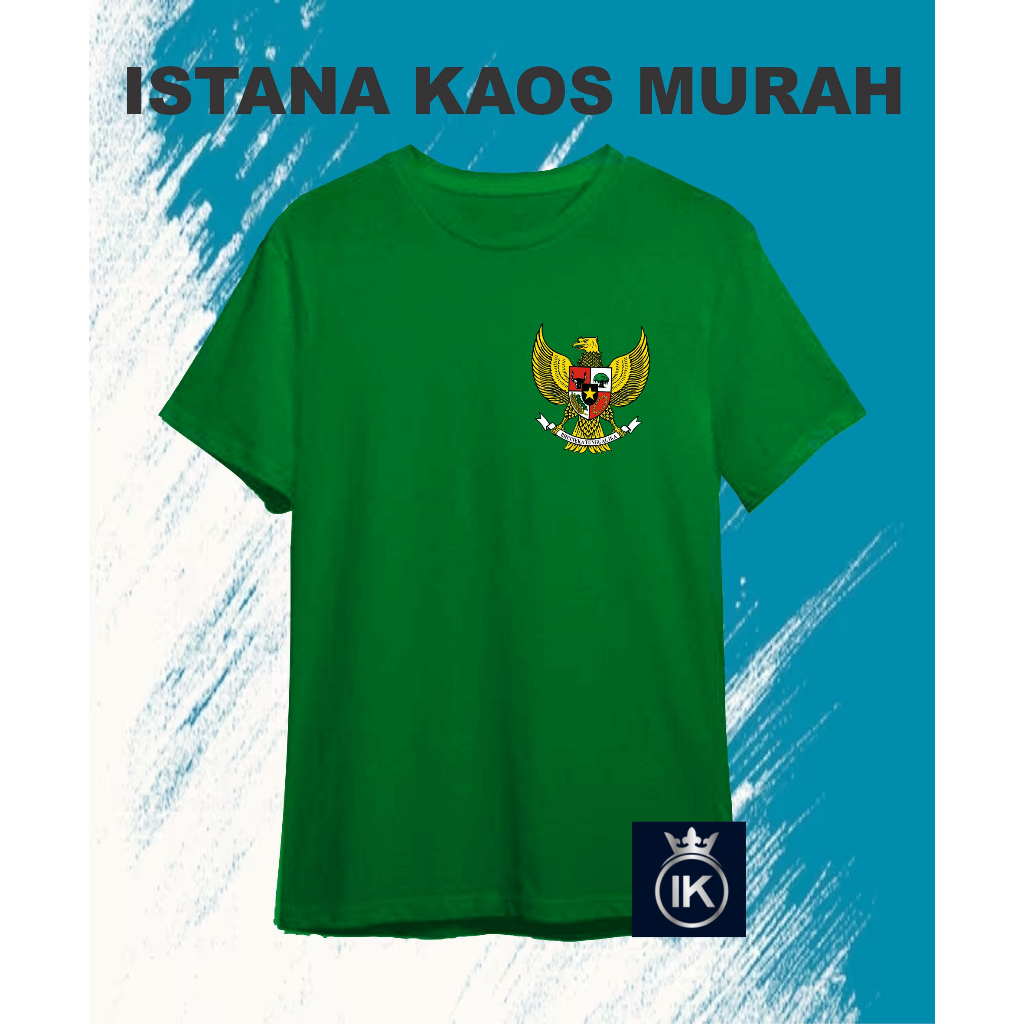 Jual KAOS COD/KAOS LOGO GARUDA DTF/KAOS LAMBANG NEGARA INDONESIA ...