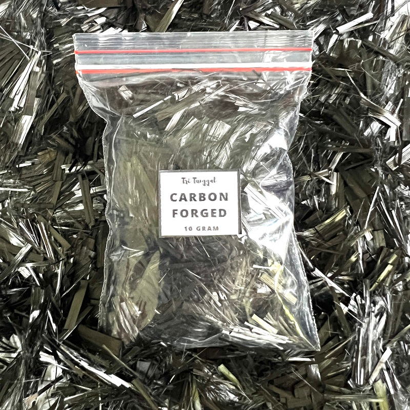 Jual Serat Carbon Forged Isi 10gr Warna Hitam Black Warni Campuran ...