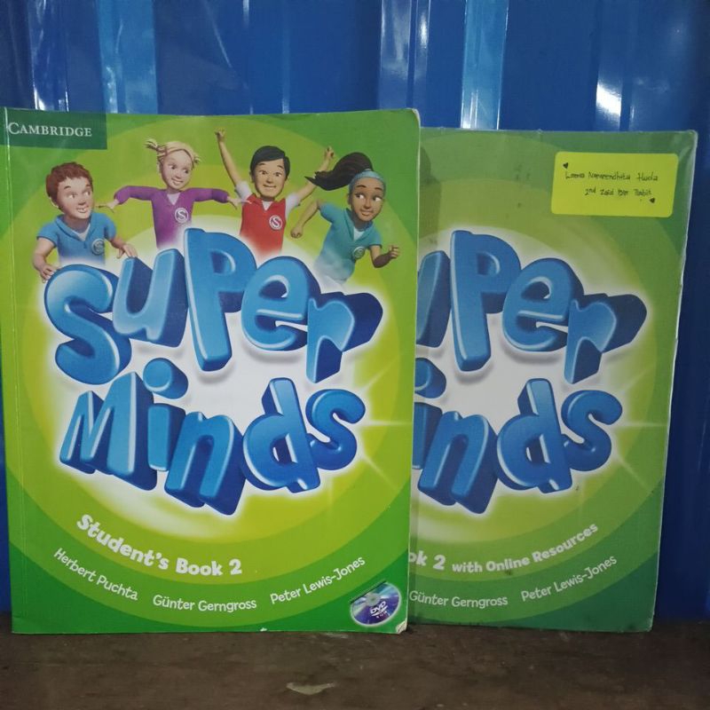 Jual Super minds 2 students book+workbook+CD | Shopee Indonesia