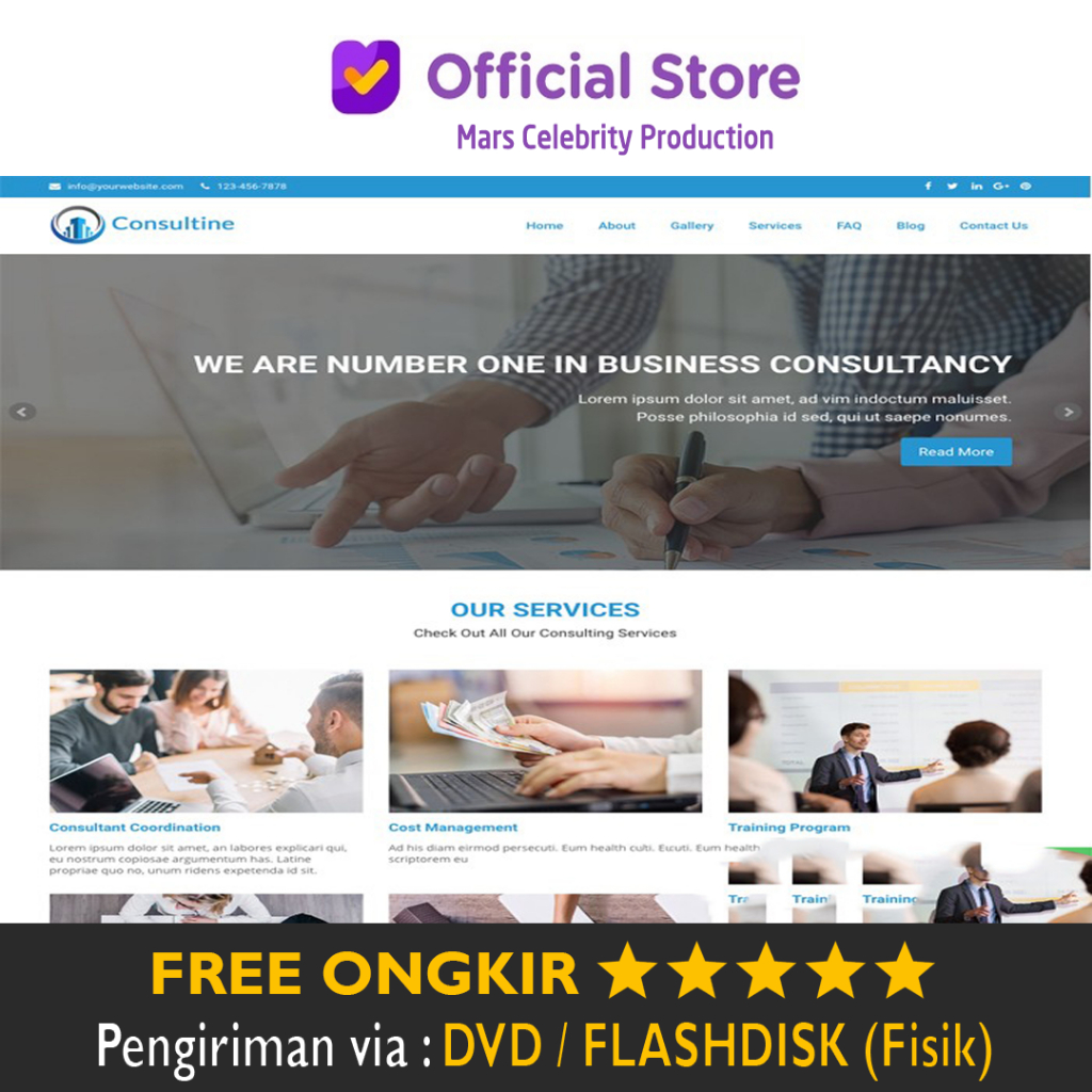 Jual Source Code Aplikasi Bisnis Company Profile Website Perusahaan Profesional Plus CMS PHP ...