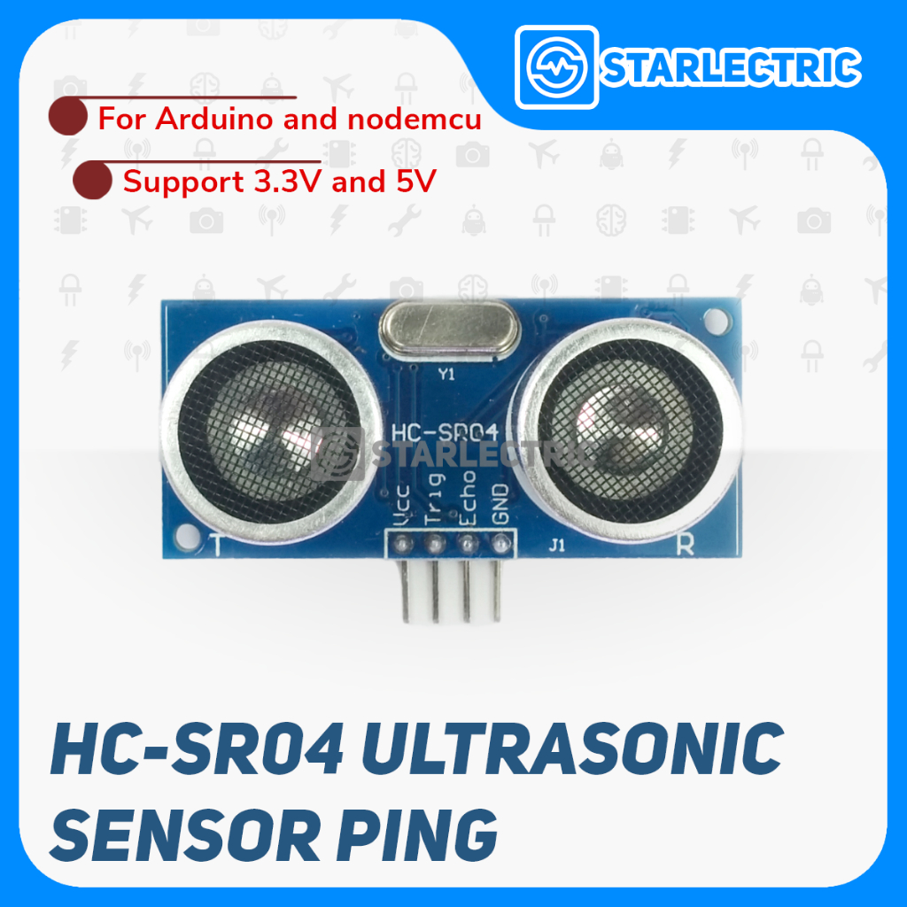 Jual Hc Sr04 Sensor Ultrasonic Ping Module Sensor Ultrasonik Hcsr04