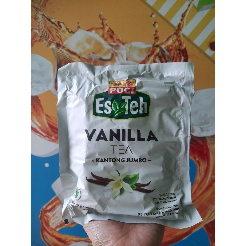 Jual TEH POCI KANTONG JUMBO VARIAN VANILLA / 1 BUNGKUS ISI 4 KANTONG ...