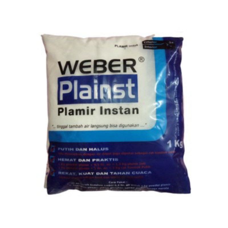 Jual plamir instan weber 5kg | Shopee Indonesia