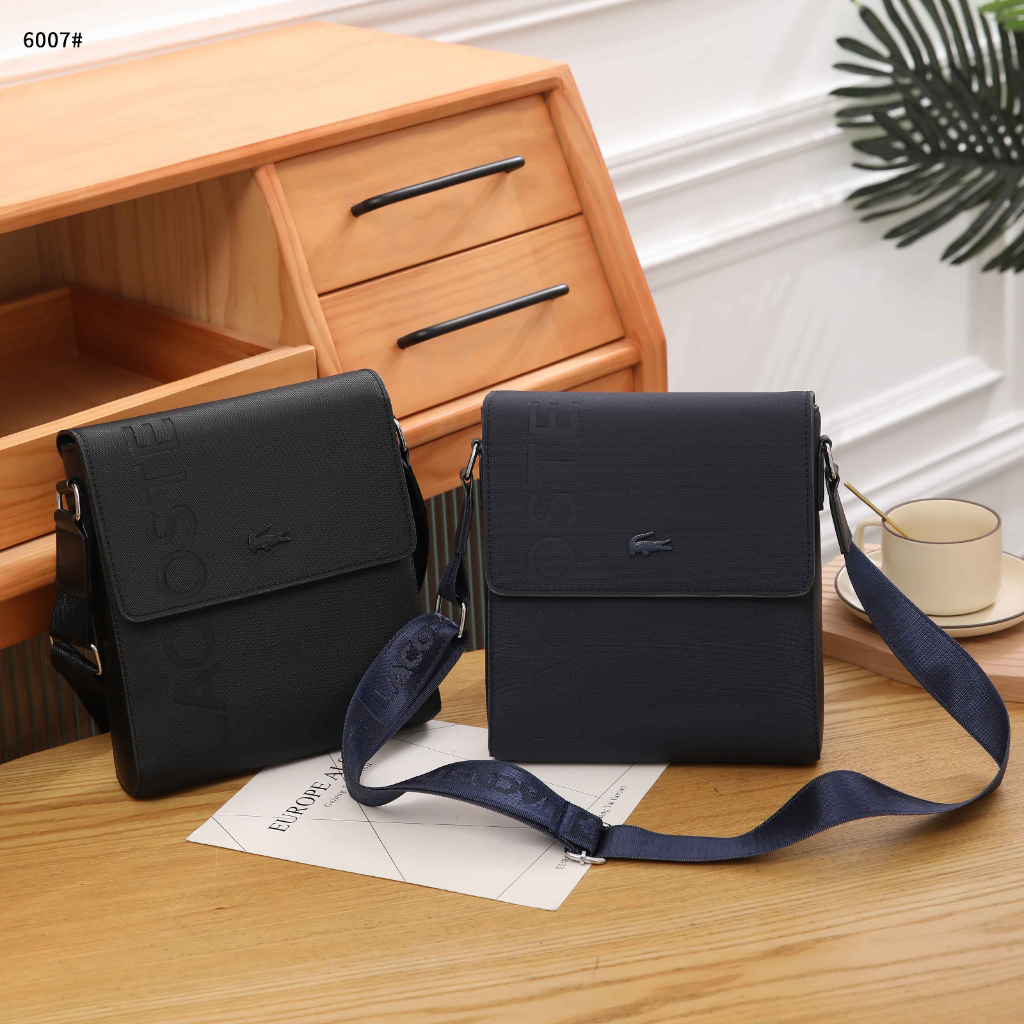Jual Tas Lacoste Selempang 6007 RTY 11 batam impor original fashion ...