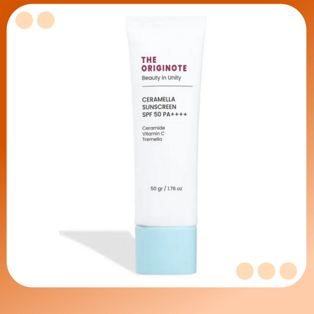 Jual The Originote Ceramella Sunscreen SPF 50 PA+++ CERAMIDE VITAMIN C ...