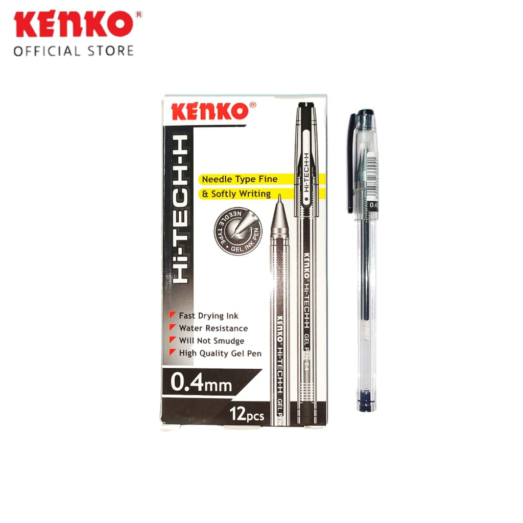 Jual Pulpen Kenko Hi-Tech-H 0.28 mm - 1 Lusin 12 pcs | Shopee Indonesia