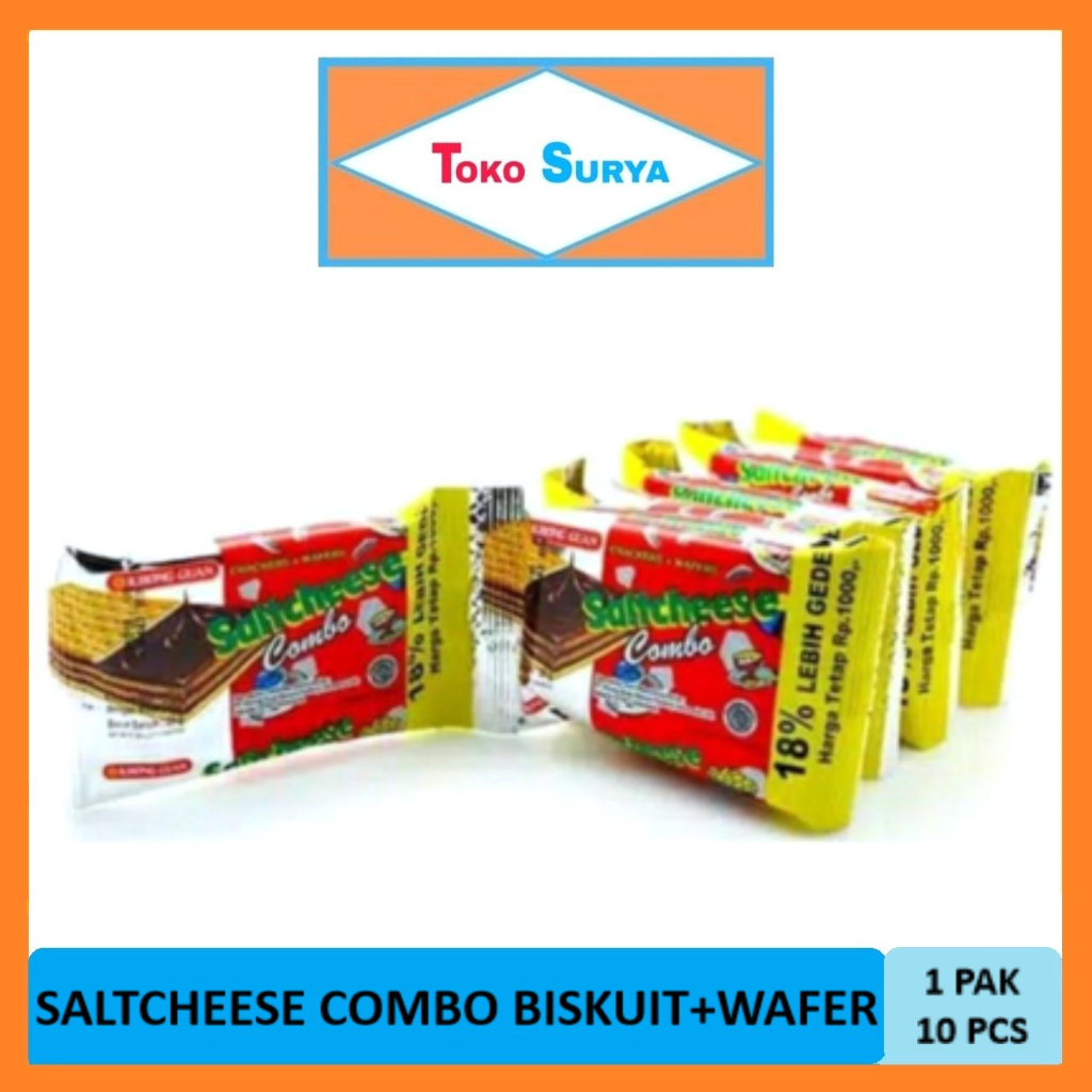 Jual Khong Guan Saltcheese Combo Biskuit + Wafers 10 x 17 Gr | Shopee ...