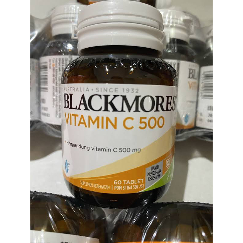 Jual BLACKMORES VIT C 500MG (60 Kapsul) | Shopee Indonesia