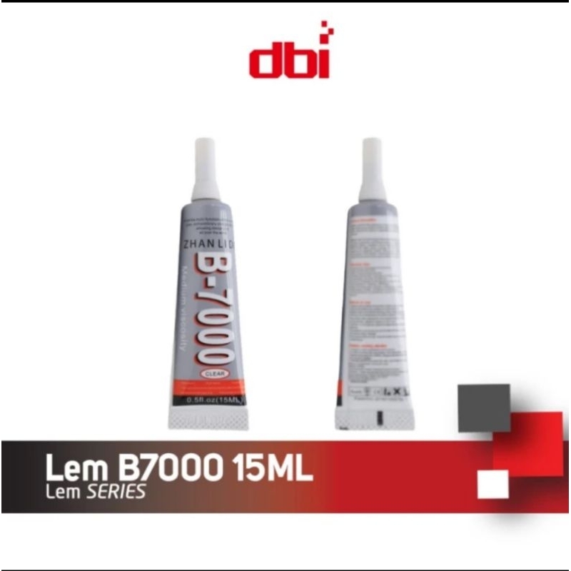 Jual lem LCD B7000 touchscreen zhanlida 15ml bening lem perekat lcd clear | Shopee Indonesia