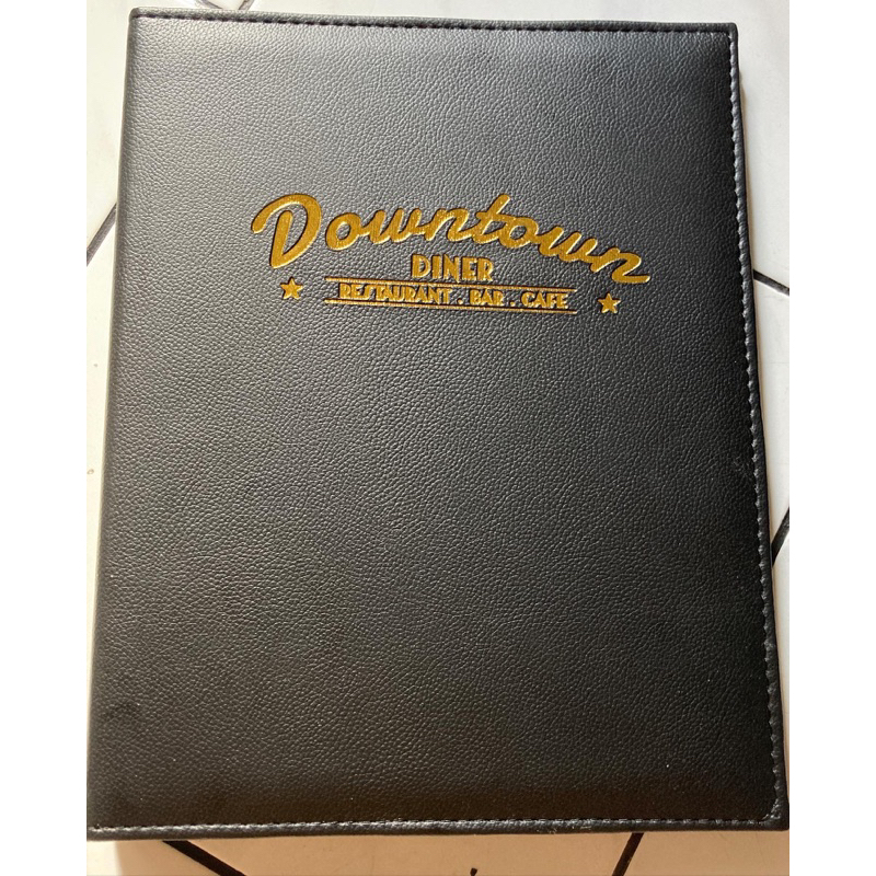 Jual SAMPUL BUKU MENU CUSTOM LOGO EMPUK | Shopee Indonesia