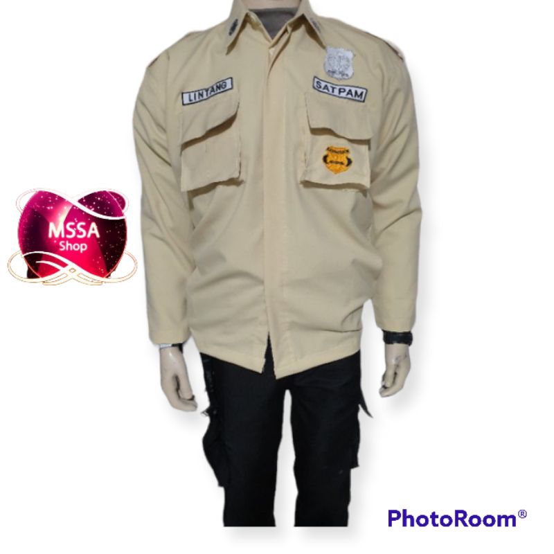 Jual KREM SECURITY SERAGAM SATPAM CREAM PDL PDH MODEL TERBARU 2023 SERAGAM SECURITY PDH PDLPRIA ...