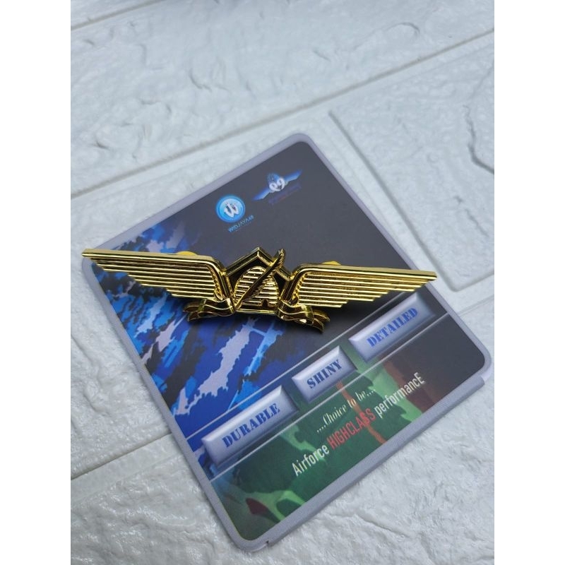 Jual Brevet TNI AU, Wing KAL (Pembekalan) | Shopee Indonesia
